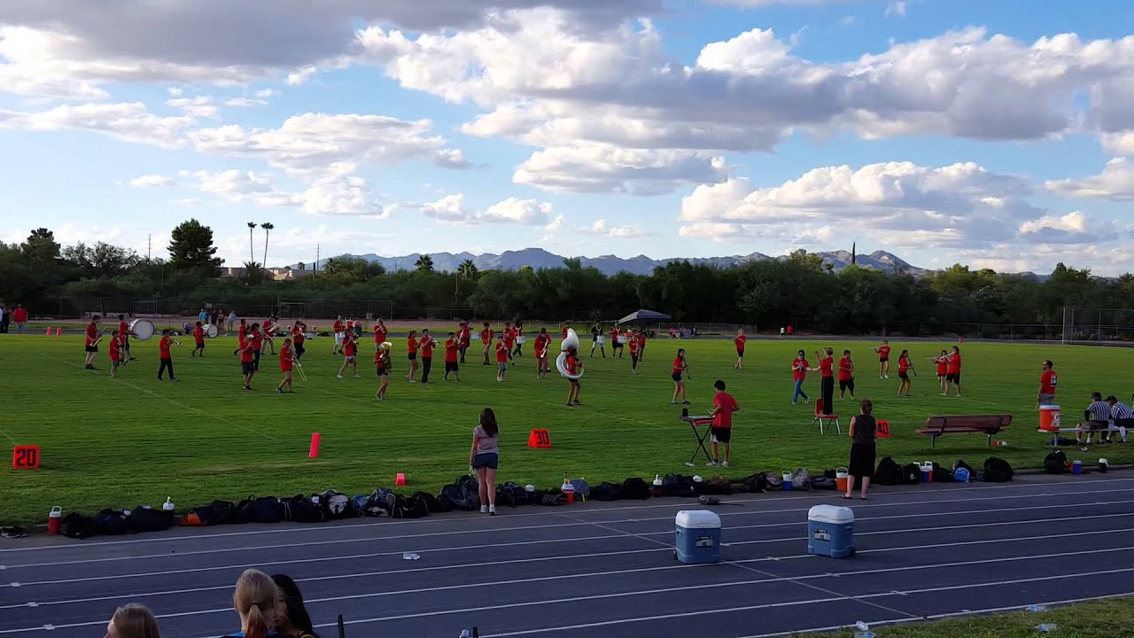 Cross Middle School Marching Band 1 - YouTube