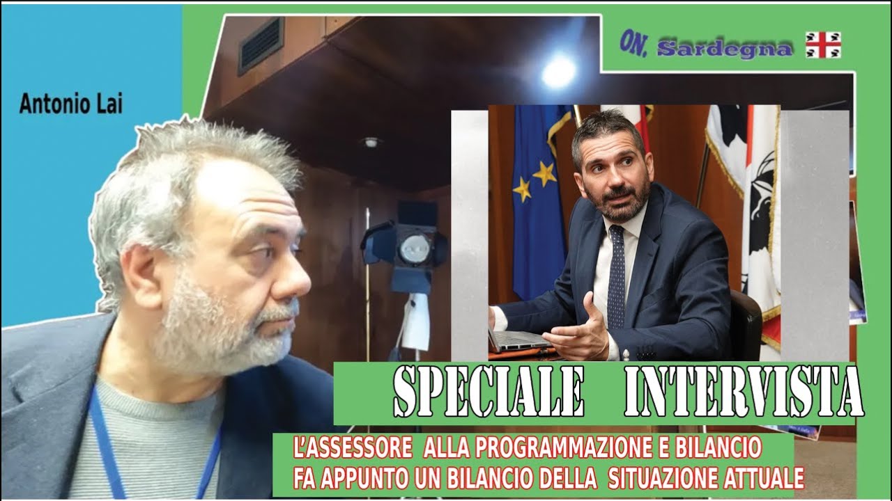 SPECIALE INTERVISTA A GIUSEPPE MELONI ASSESSORE AL BILANCIO DELLA ...