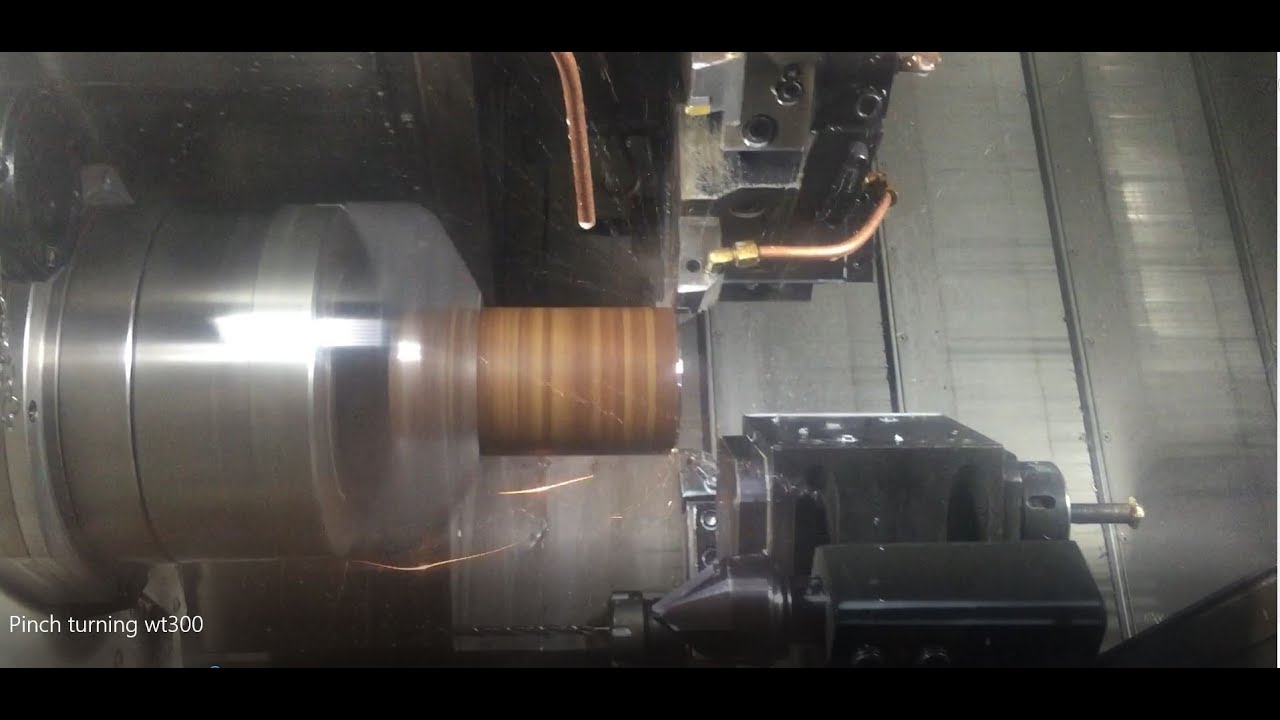Pinch turning Nakamura-Tome WT300 - YouTube