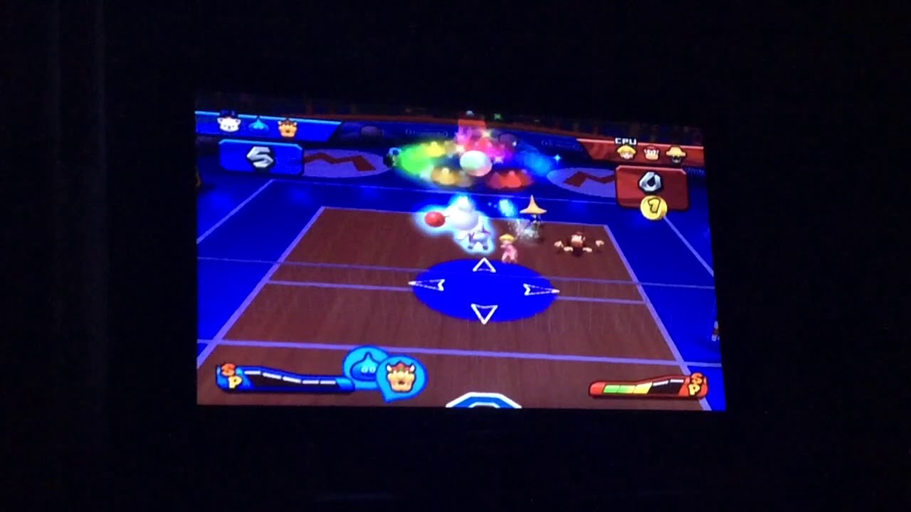 Mario Sports Mix Moogle Special Move In Yolleyball - YouTube