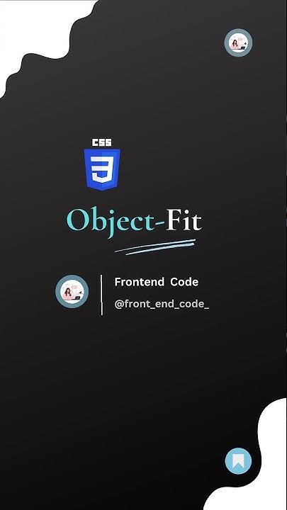 Object Fit- CSS Properties 📍#shorts #viral - YouTube