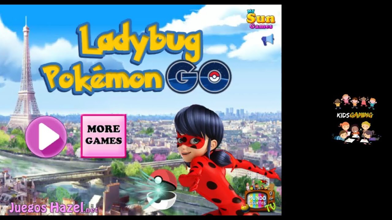 Ladybug Pokemon Go | Miraculous Ladybug Plays Pokemon Go | KidsGaming ...