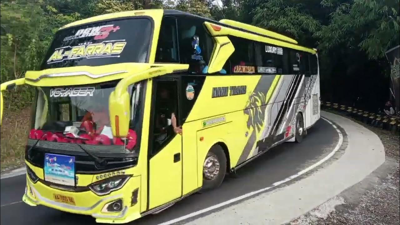 pesona bus artis di tanjakan tepung kanjut#bus#omteloletom#busmania#busbasuri - YouTube
