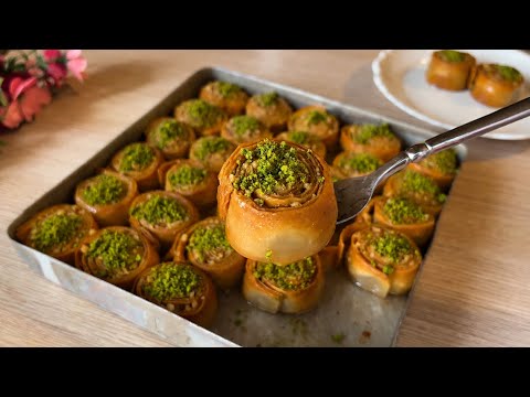 ÖYLE KOLAY BİR TATLI Kİ😍BAYRAM İÇİN ŞAHANE BİR TARİF👌Katları Tek Tek Sayılan Baklava❗️