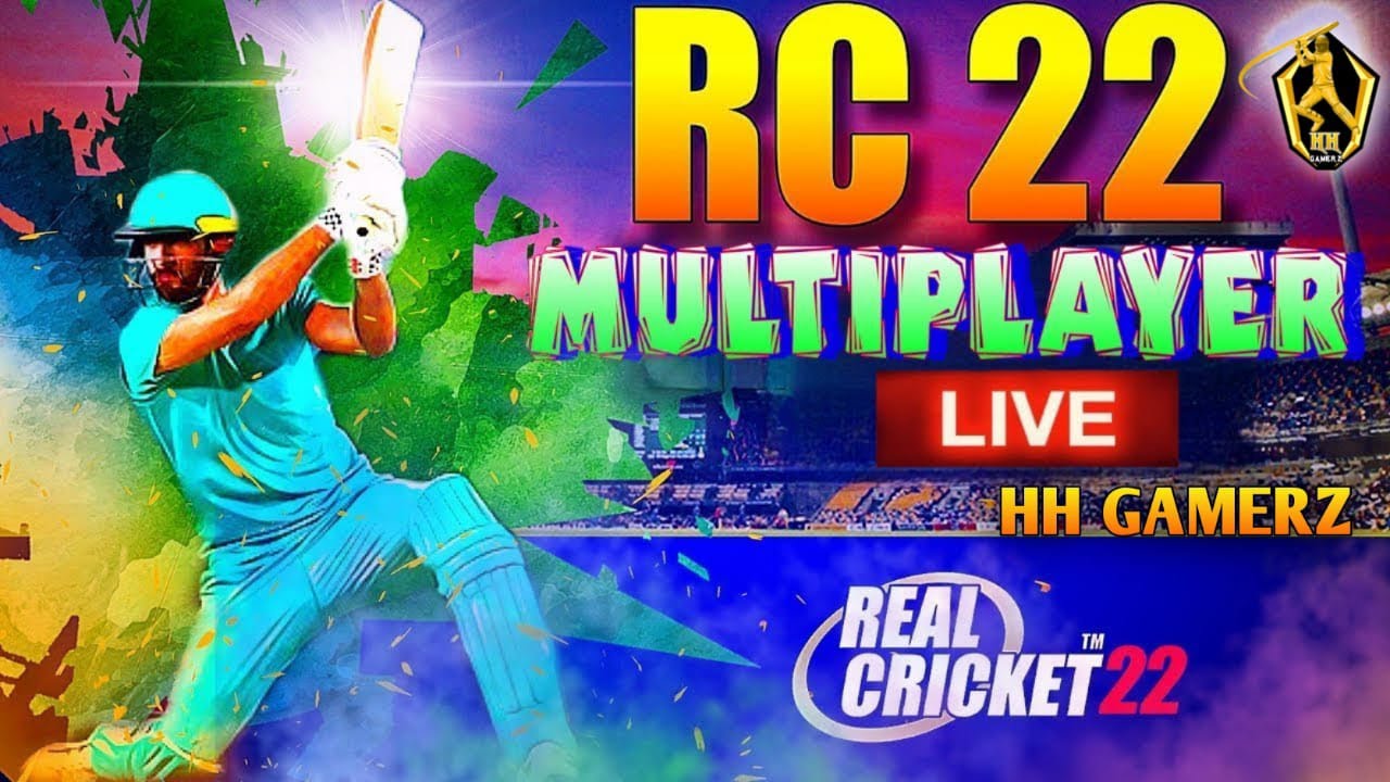Real Cricket 22 : 👍|Multiplayer Final Match With Brother | HH Gamerz ...