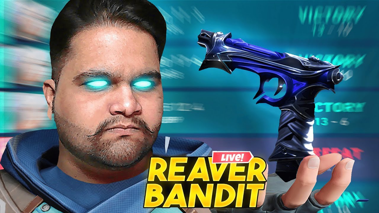 🔴Reaver Bandit is Crazy in Valorant 🔥 #valorant #sych #facecam #live # ...