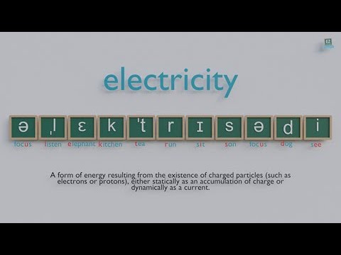 How to pronounce electricity ? - YouTube