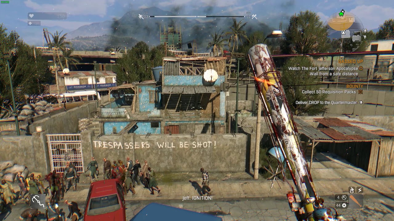 Dying Light | Jeff is blowing his ass off - YouTube