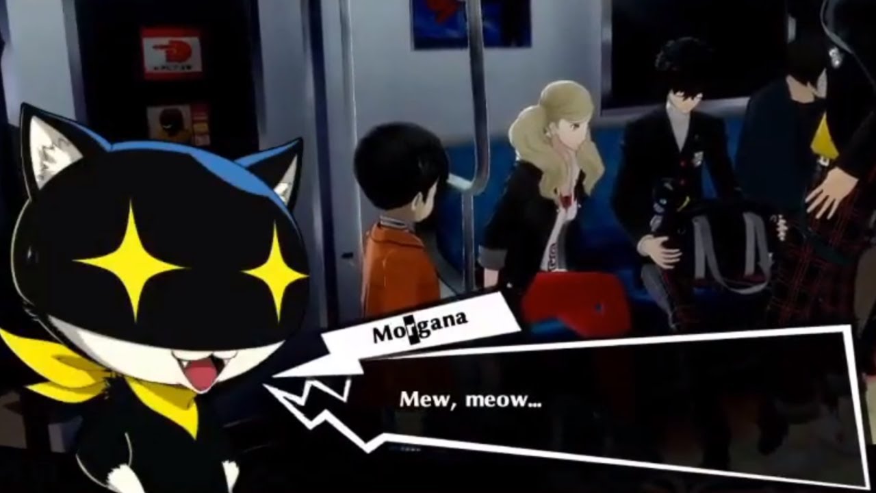 Petting Morgana (Persona 5 The Royal) - YouTube