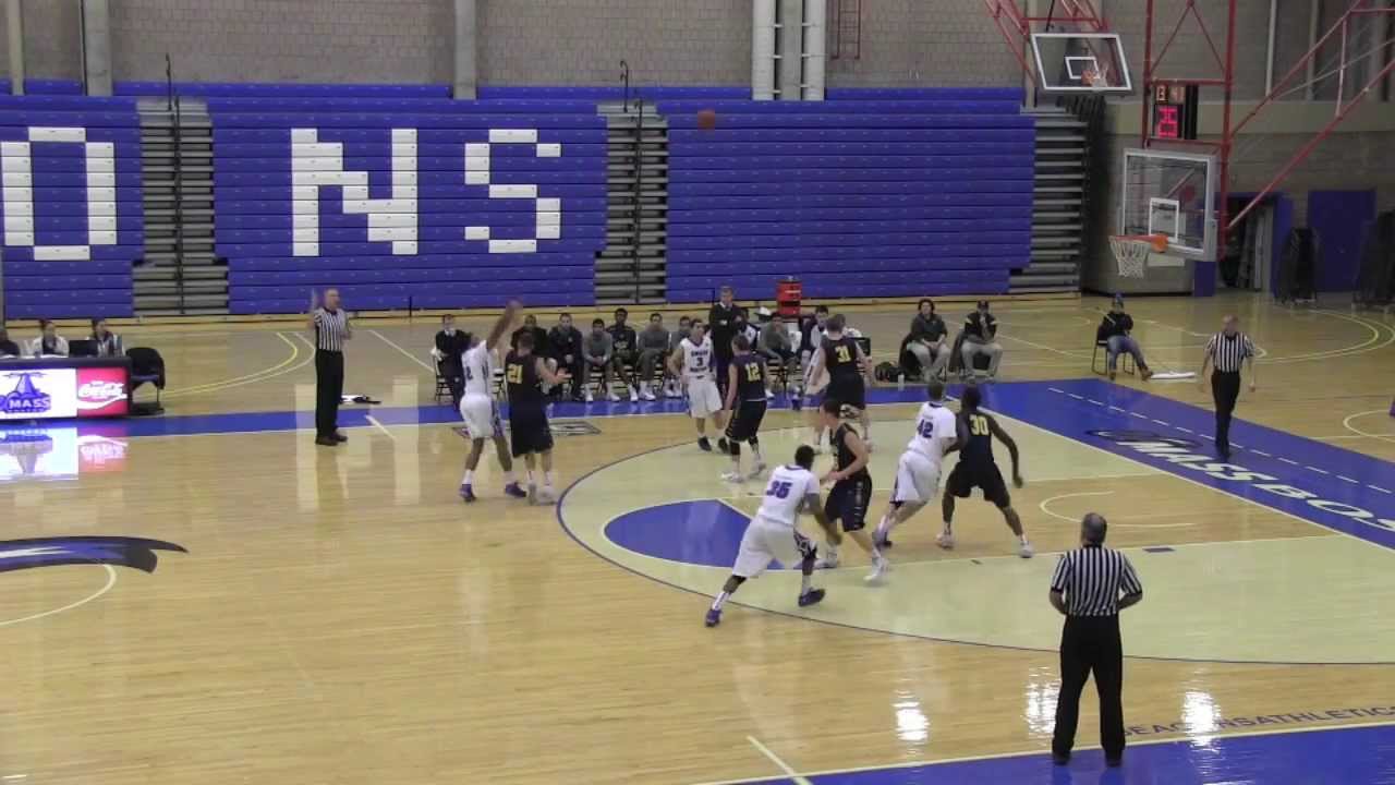 Umass Boston Mens Basketball Vs Umass Dartmouth Highlights 12114 Youtube