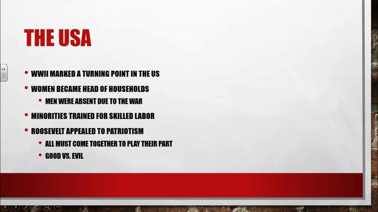 WWII in the Americas: Social Impacts in the US - YouTube