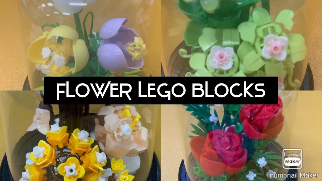 HOW TO BUILD FLOWER BLOCKS/BUILDING BLOCKS IS FUN - YouTube