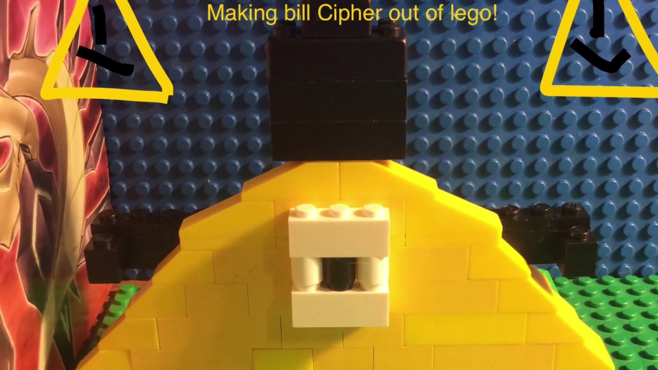 Making Bill Cipher out of lego! - YouTube