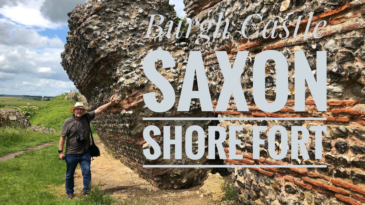 Burgh Castle Saxon Shore Fort #Norfolk - YouTube