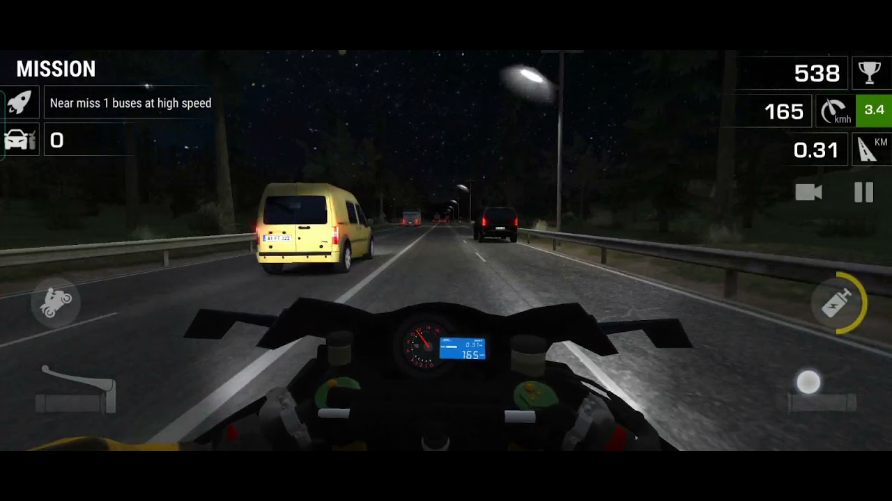 racing fever moto game play - YouTube