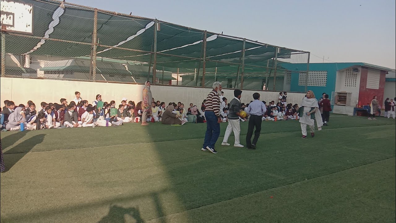 morning assembly preparation sports week - YouTube
