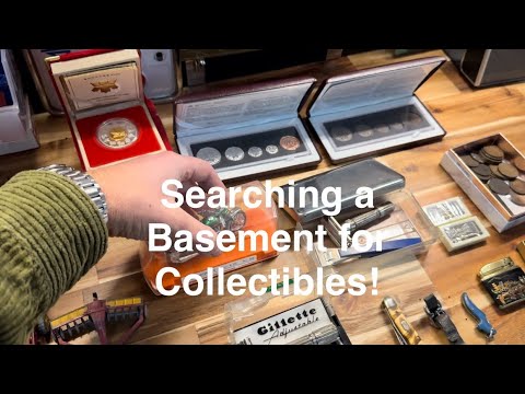 What will I find in this collectors house? Today’s basement digging ...