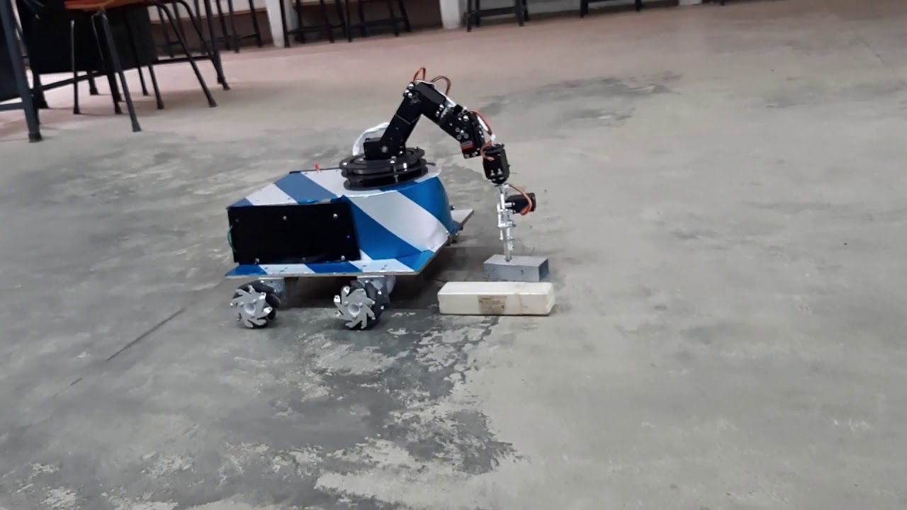 NTTF Gopalpur Student Project - Mecanum Robot - YouTube