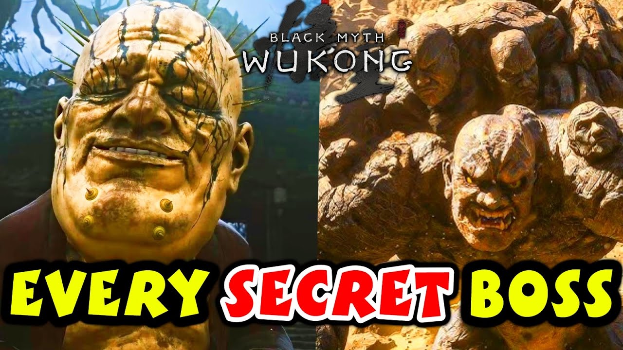 Black Myth Wukong: Every Major Secret Boss from All Chapters ...
