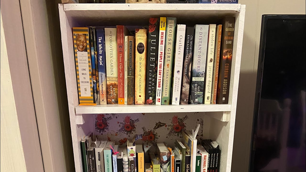 My cute 🥰 little book shelf did not costs much to make! - YouTube