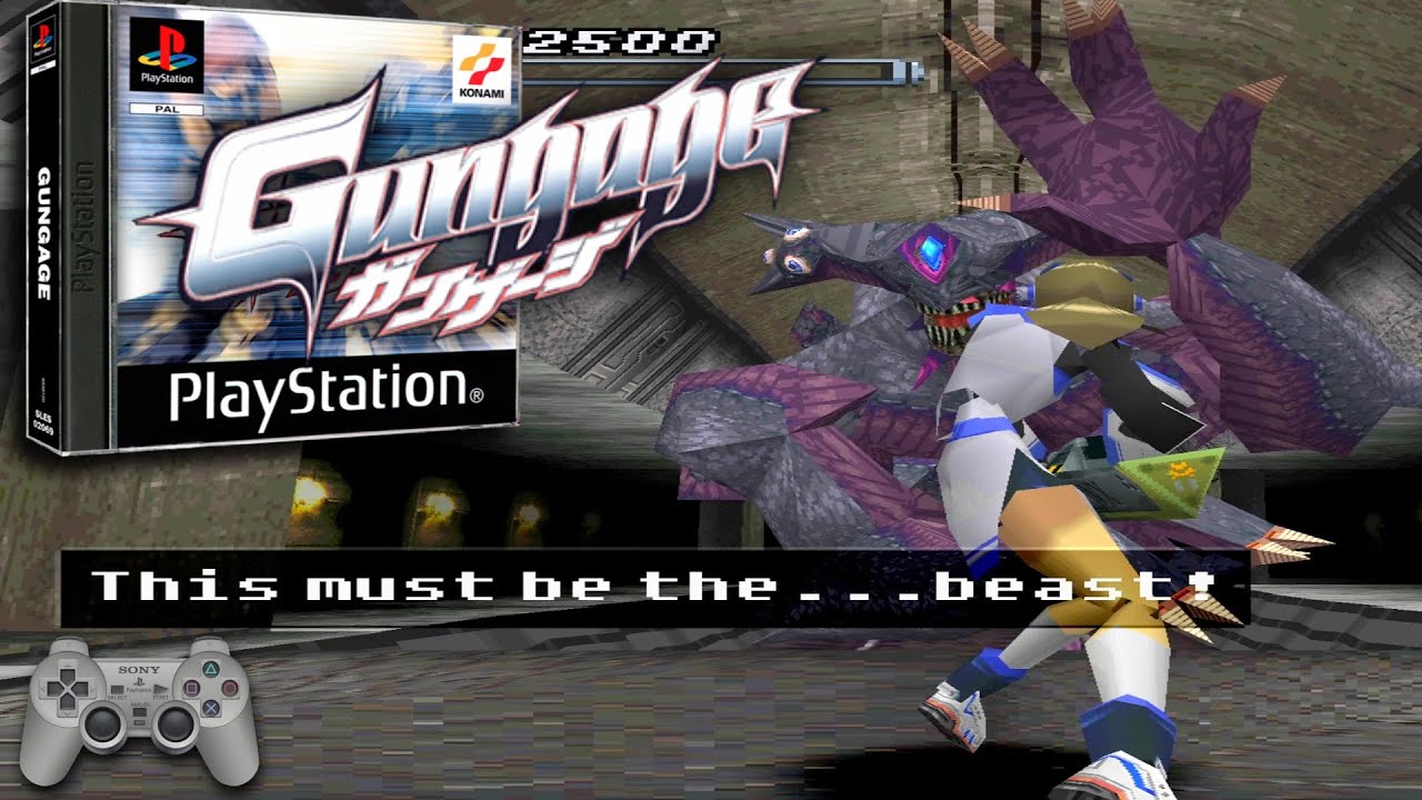 Gungage (Konami - PS1 - 1999) - YouTube