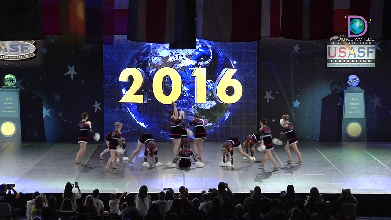 Inferno Cheer & Dance (Wales) - Fenix [2016 Open Pom Semis] - YouTube