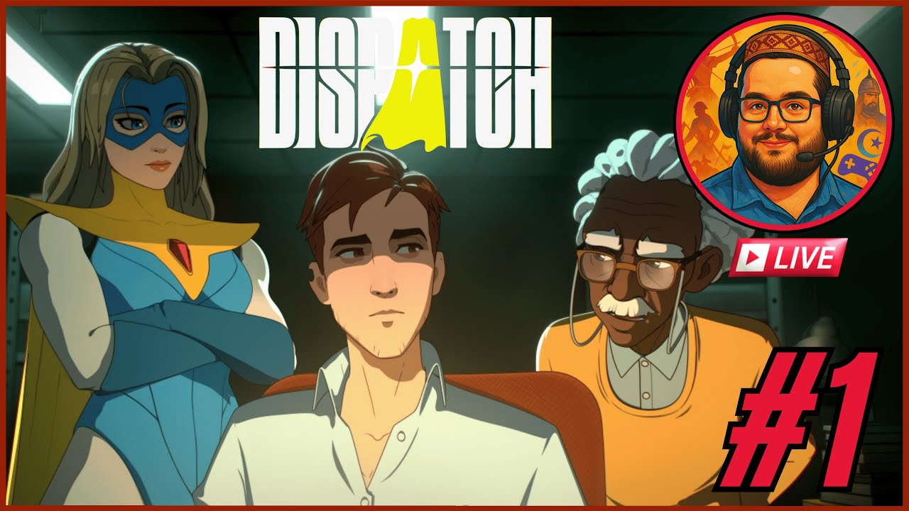 KAFASI GİDİK SÜPER KAHRAMAN KARAKOLU! | DISPATCH Bölüm 1 (Chapter 1-2-3 ...