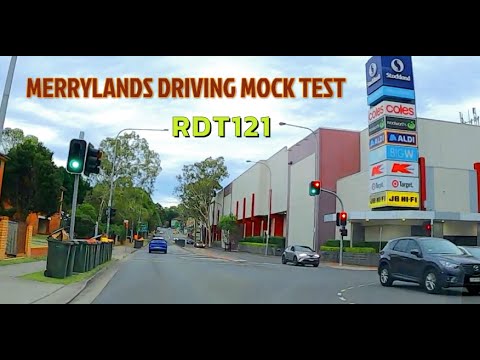 MERRYLANDS Full Driving Test Route - YouTube