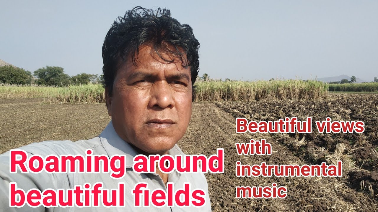 Roaming around beautiful fields... Beautiful and powerful nature ...