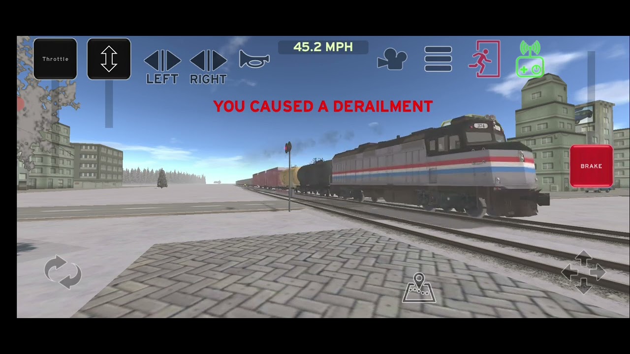 Amtrak F40PH Texas Eagle in Train And rail yard simulator big island ...