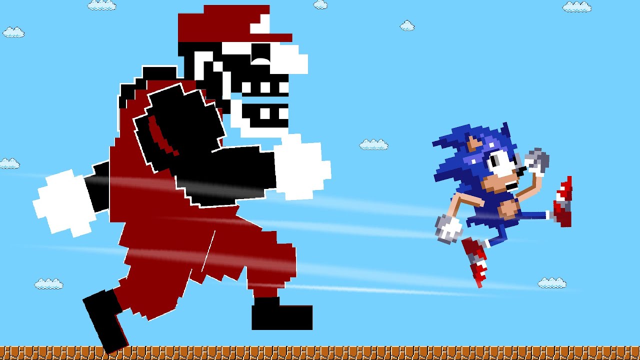 GM Stories : Sonic vs MX / Mario' 85 PC Port | Game Animation - YouTube