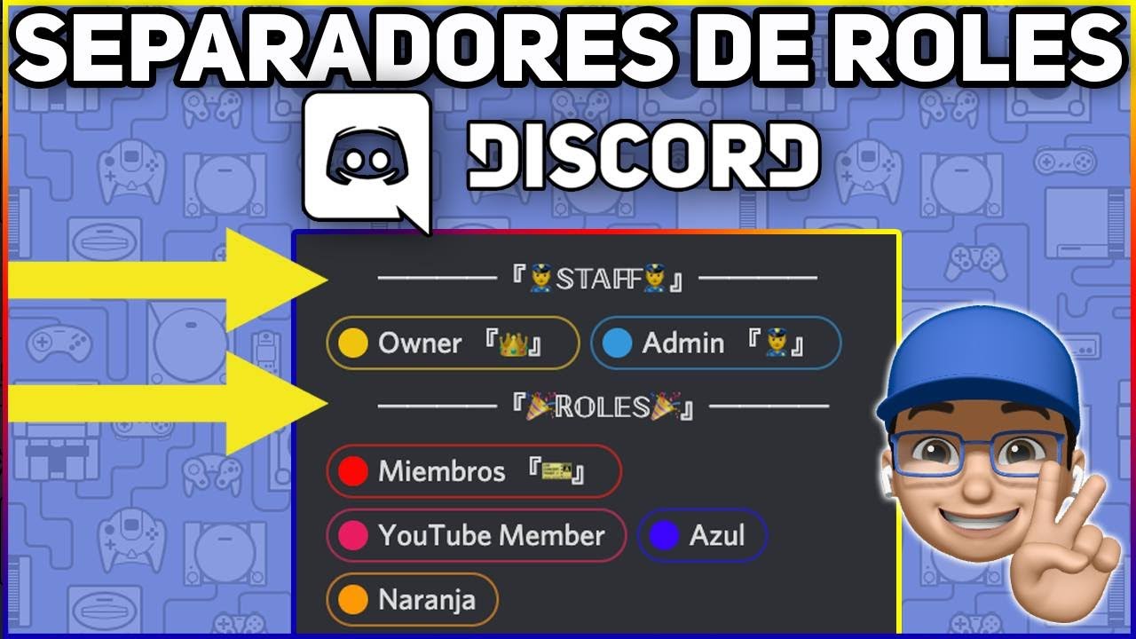 Épicos Separadores De Roles Para Tu Servidor De Discord - YouTube