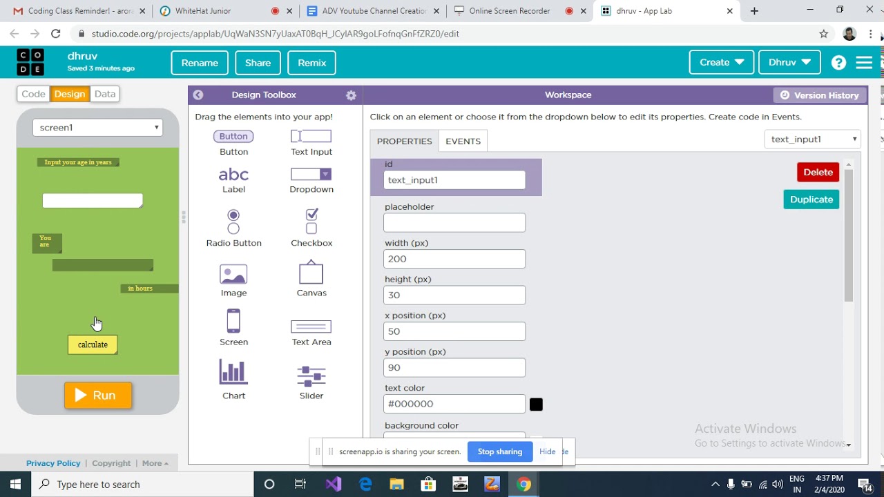 My First Coding video - YouTube