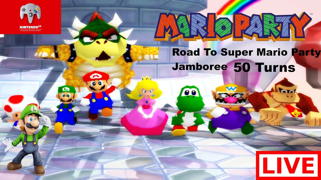 Mario Party 64 50 Turns Live Stream Part 8 Finale Final Board & Eternal ...