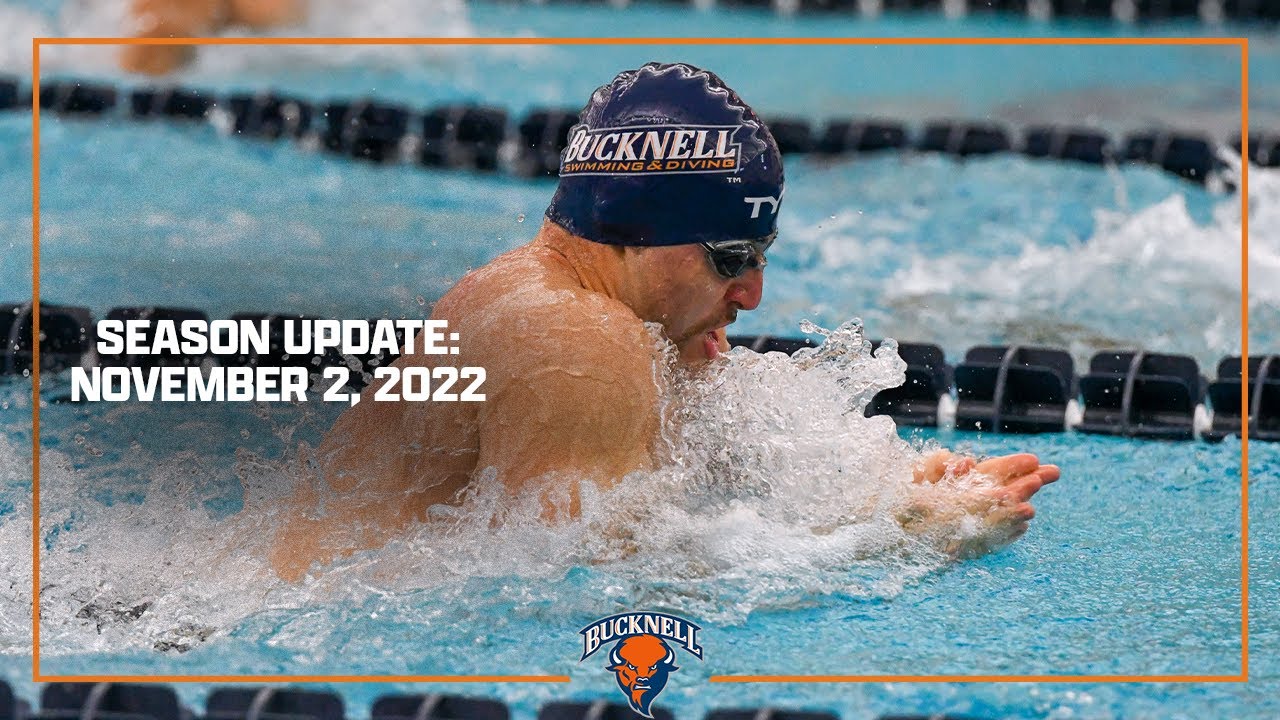 Bucknell Swimming & Diving: Season Update | Nov. 2nd - YouTube