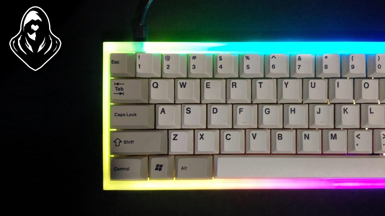 Lubed Milky Gateron Yellow Switches Sound Test - YouTube