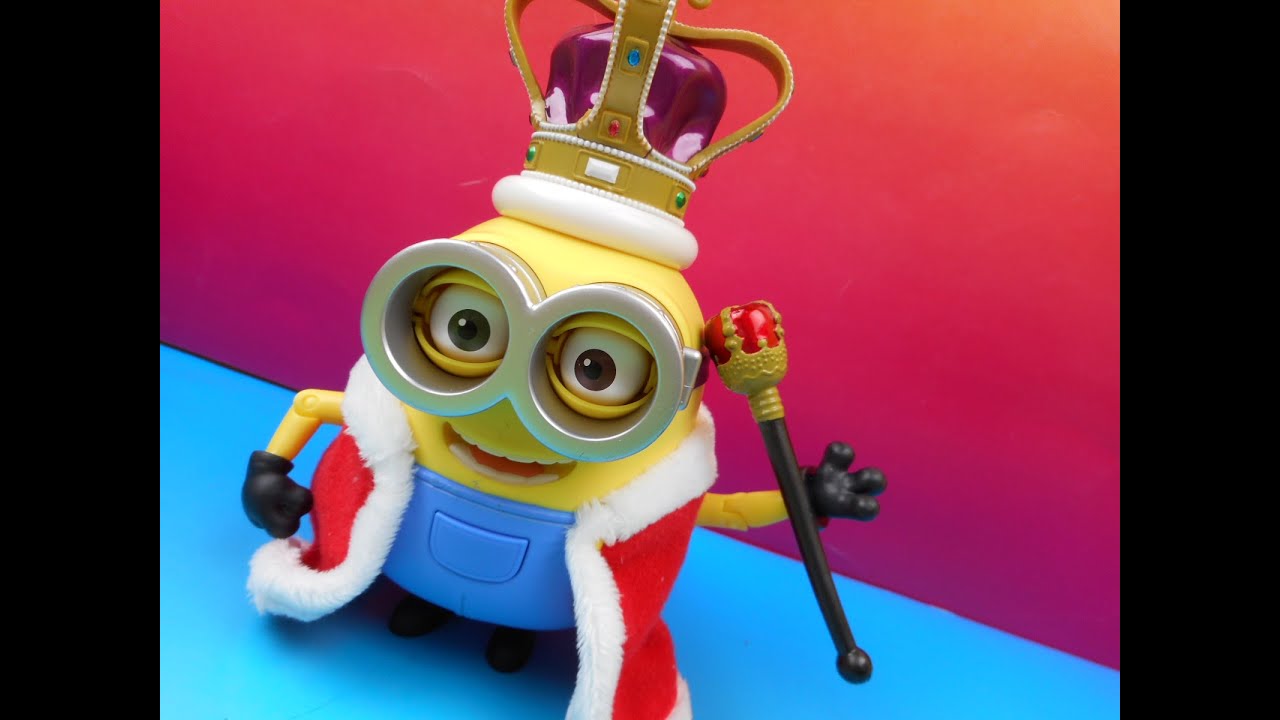 MINIONS MOVIE EXCLUSIVE BOB BRITISH INVASION TOY VIDEO REVIEW - YouTube