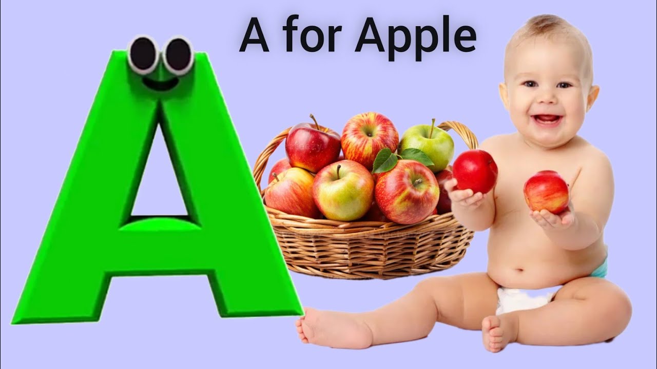 A for Apple a for ant, Phonics song alphabet #577 - YouTube