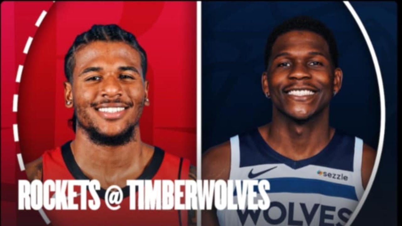 Houston Rockets at Minnesota Timberwolves NBA Live Play by Play ...
