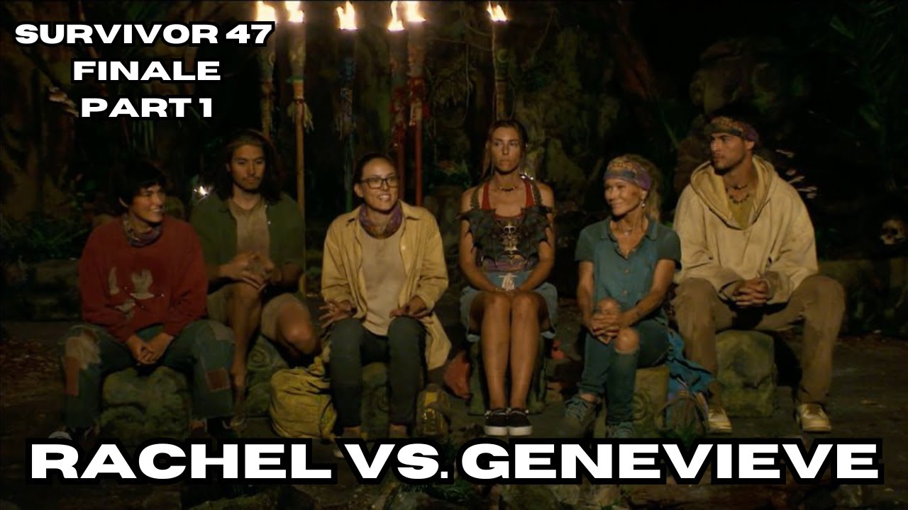 Rachel vs. Genevieve! Survivor 47 Finale Part 1 Review! - YouTube