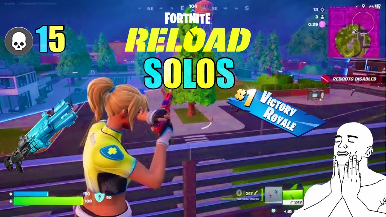 Fortnite Reload Solos- 15 Elimination Win (Personal Best) - YouTube