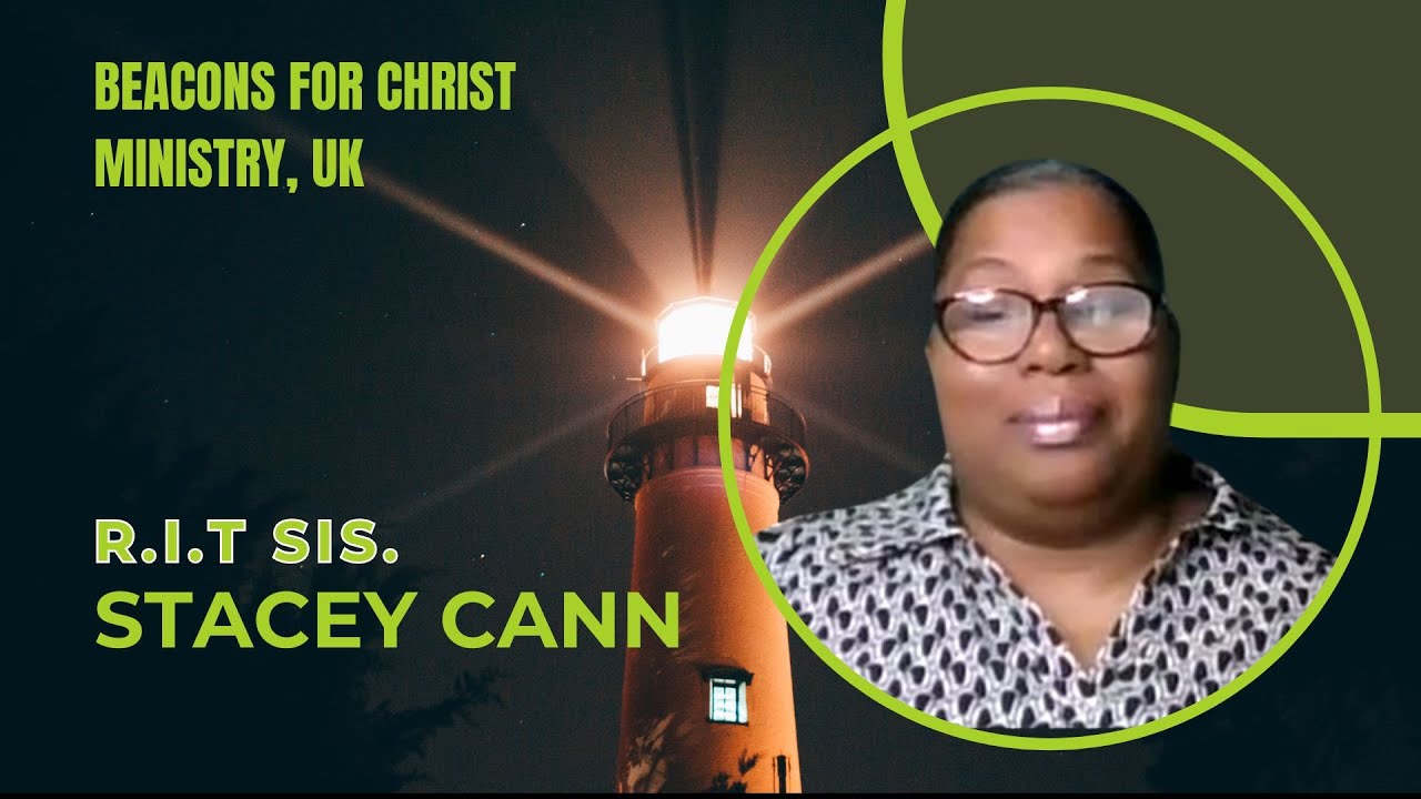 RIT SIS. STACEY CANN - MADE CLEAN... WASHED BY THE BLOOD OF CHRIST ...