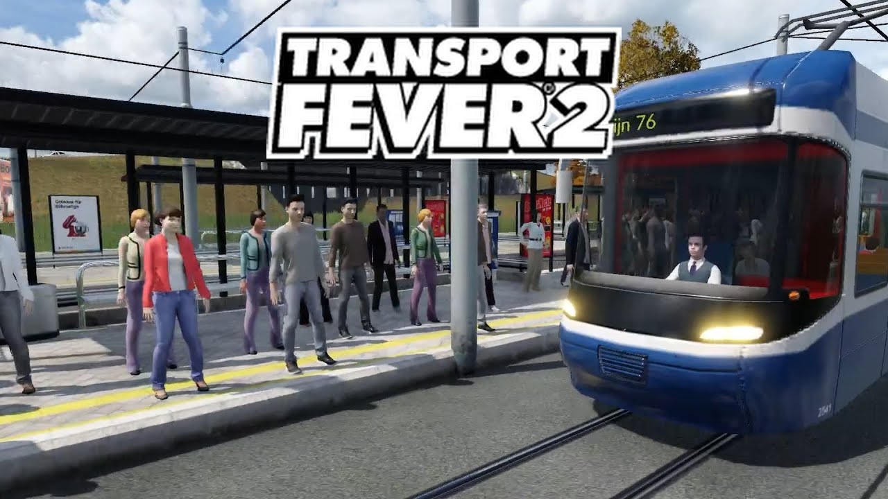 Transport Fever 2 | Tram ride through Amsterdam. - YouTube