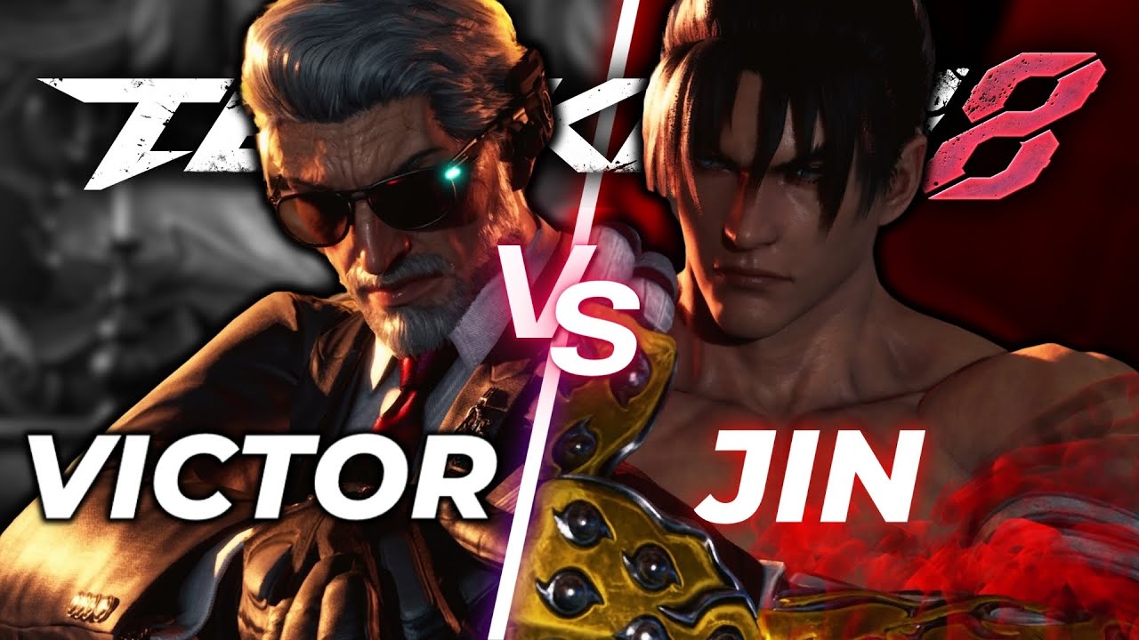 TEKKEN 8 | Victor VS. Jin | NO ROUND BROWN!! [Online Match] - YouTube