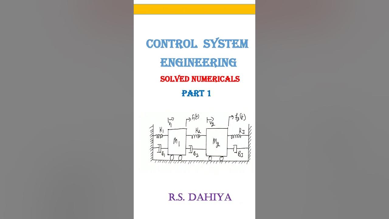 Control System Engineering Solved Numericals Part 1 - YouTube
