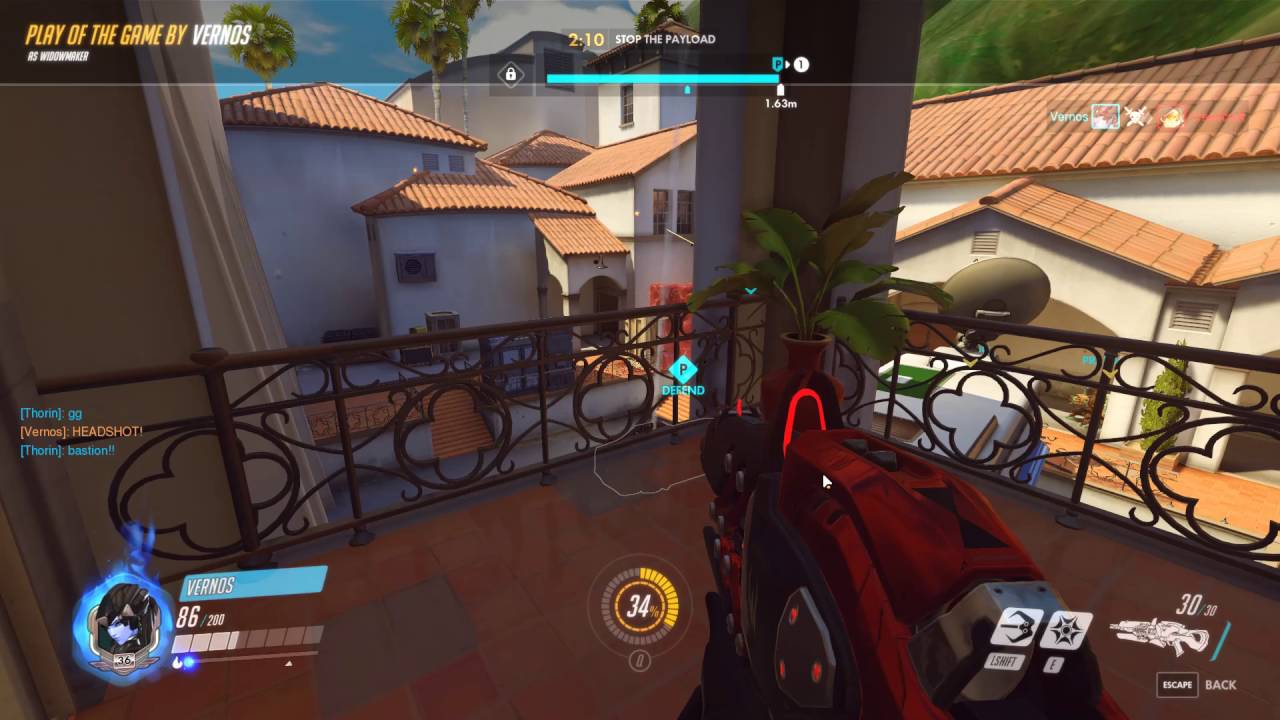 Overwatch Highlight Vernos [#2] - YouTube