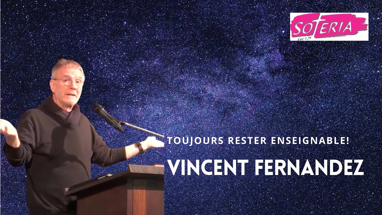 Vincent Fernandez - Toujours rester enseignable! - YouTube