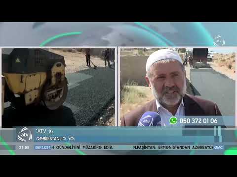 Qaradağ rayonunun Lökbatan qəsəbəsində asfaltlama işləri aparılır.