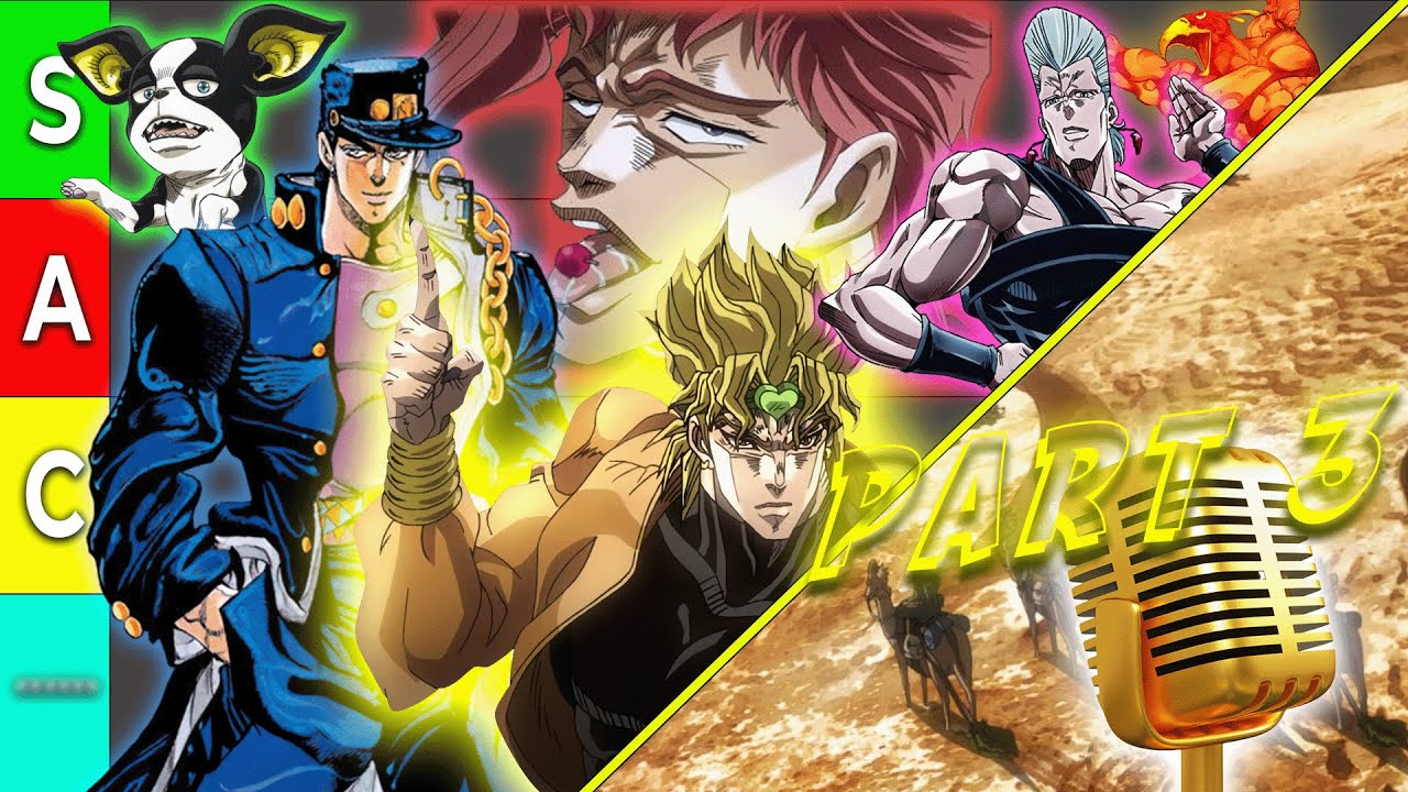 JoJo Part 3 CHARACTER Tierlist - YouTube