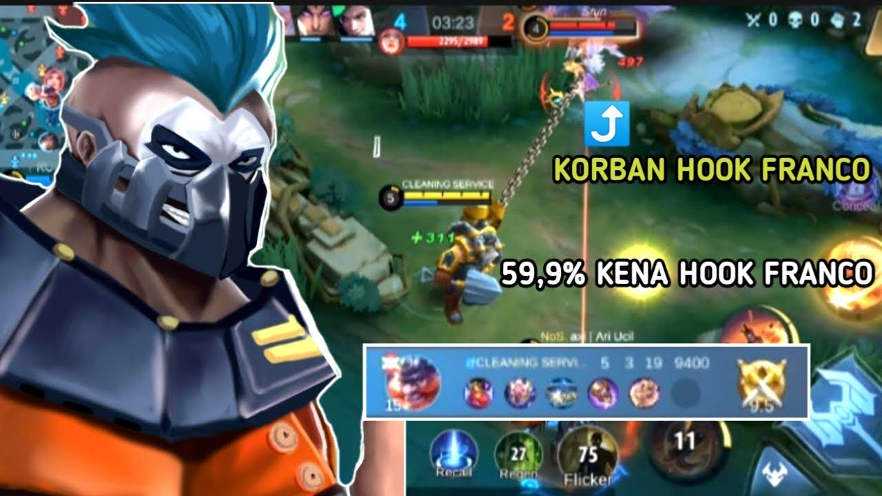 59,9% FRANCO HOOK KENA SASARAN | BUILD FRANCO TERKUAT 2022 | CARA MAIN ...